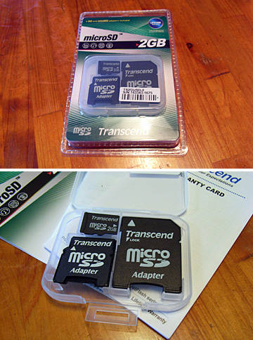 Карта памяти Micro SD 2Gb Transcend 2ADP | SD micro card (Transflash ...
